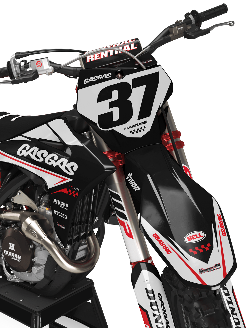Gas Gas Decal & Graphic kits — Bac designz