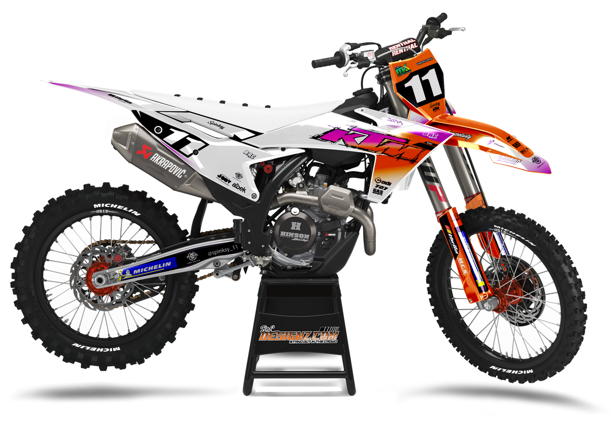 THE SPINKS Design, (customizable graphic kits) — Bac designz