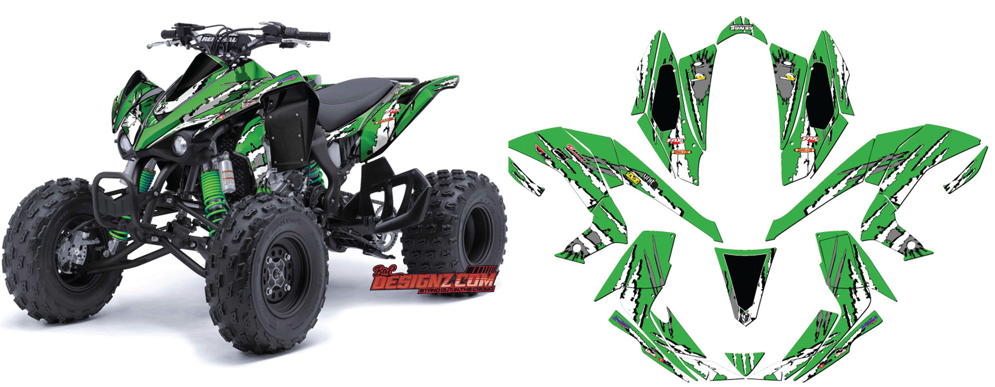ATV Decals & Graphic Kits — Bac designz