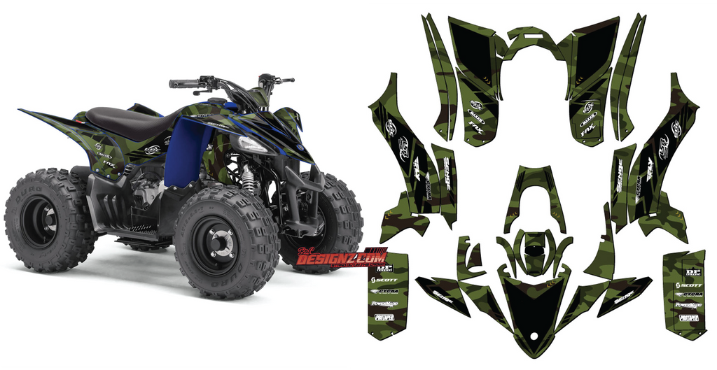 ATV Decals & Graphic Kits — Bac designz