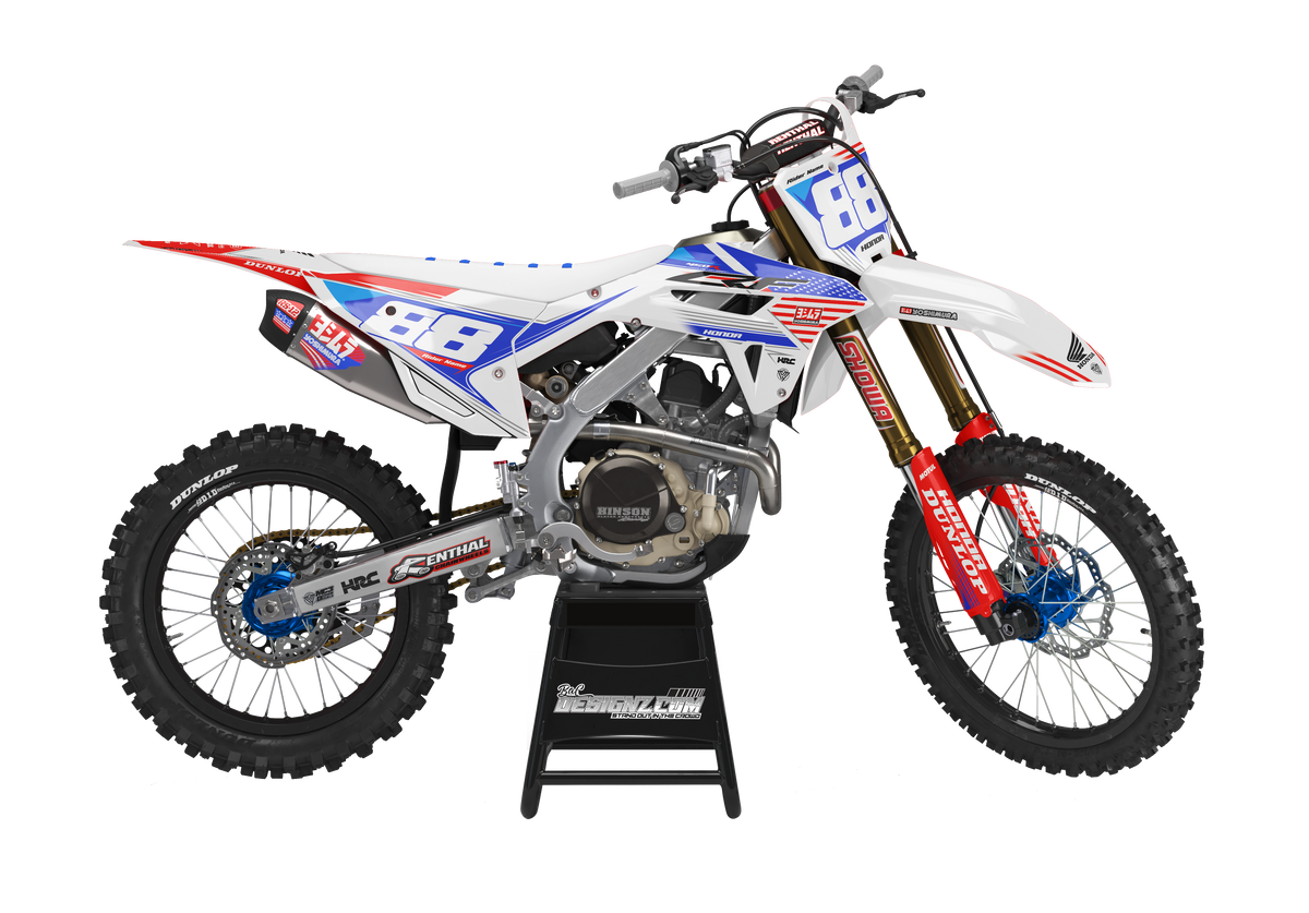 Honda H5 design, (customizable graphic kits) — Bac designz