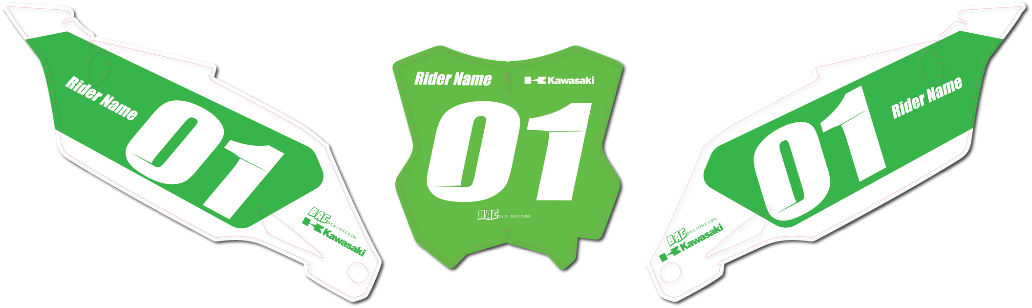 CLAW number plates — Bac designz