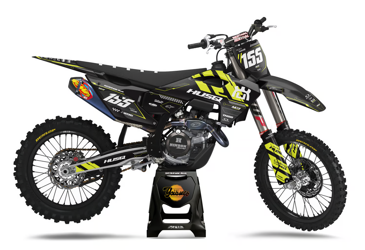 SCRATCHED design, (customizable graphic kits) — Bac designz