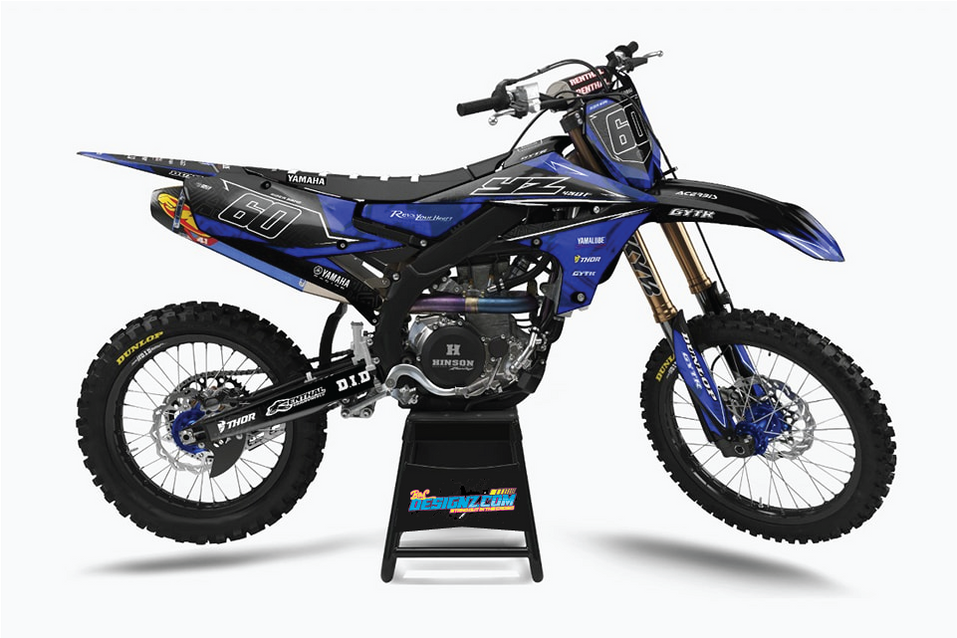 YAMAHA Graphics & Decal kits — Bac designz