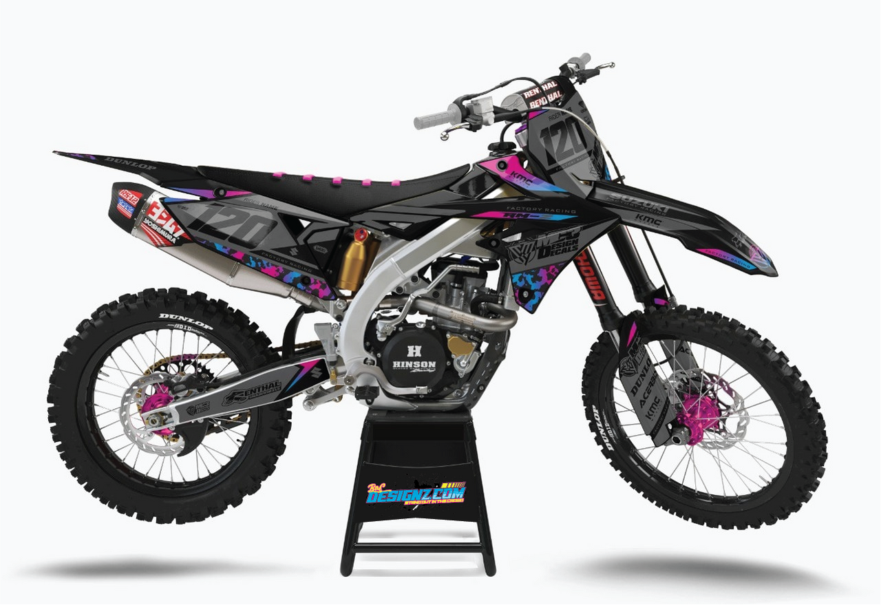 Suzuki Decals & Graphic kits — Bac designz