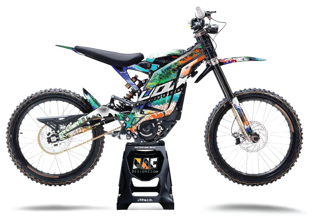 Surron S4 design, (customizable graphic kits) — Bac designz