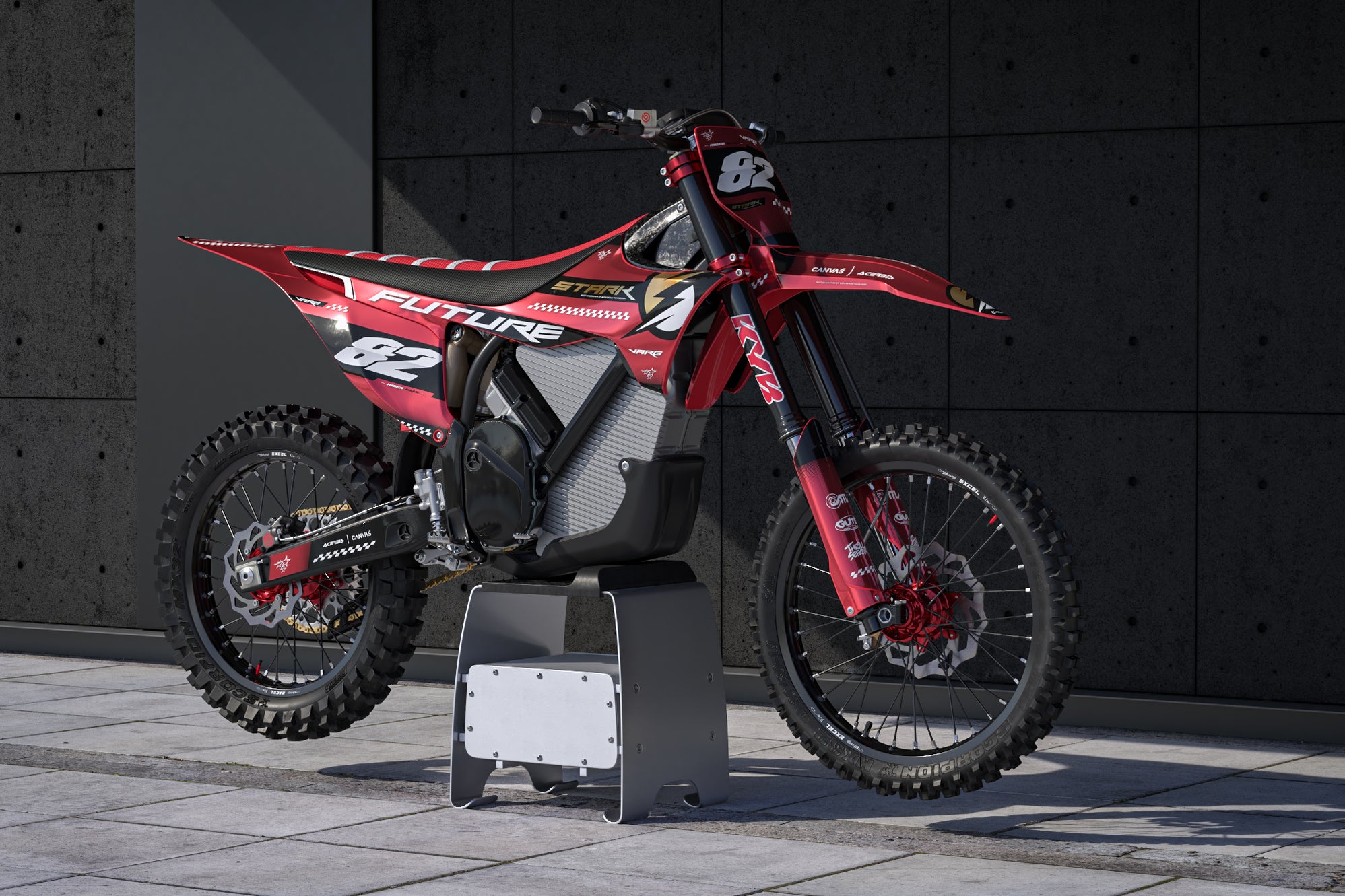 STARK VARG Electric Dirt Bike Graphics & Decal kits — Bac designz